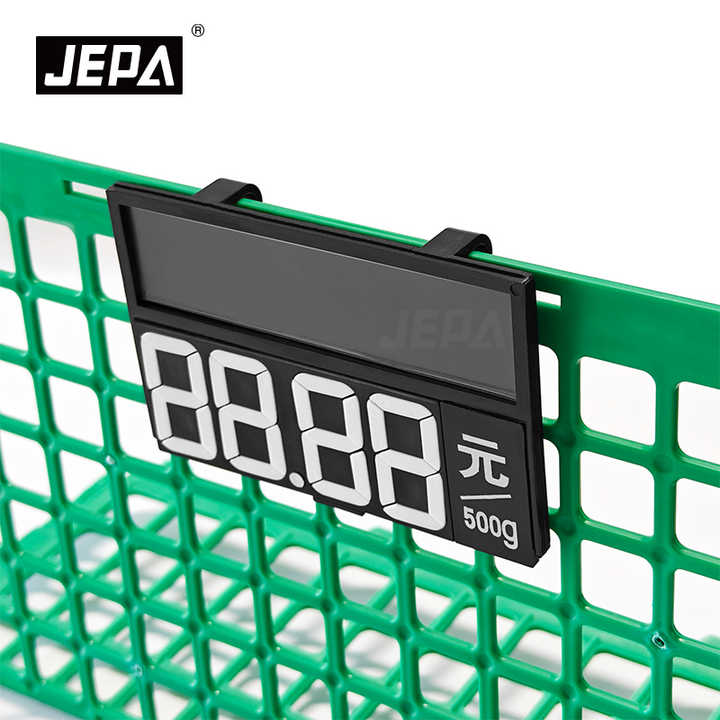 Replaceable Digit Clip-On Fresh Produce Price Tag Display Board for ...