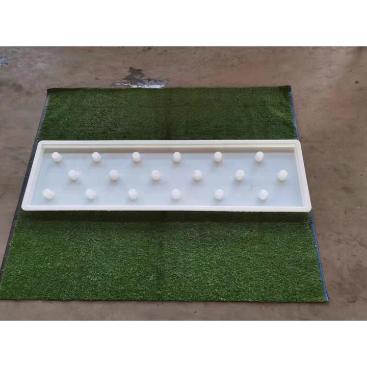 Concrete Interlock Fence Pillar Mould Plastic Precast Wall Fence Mold ...