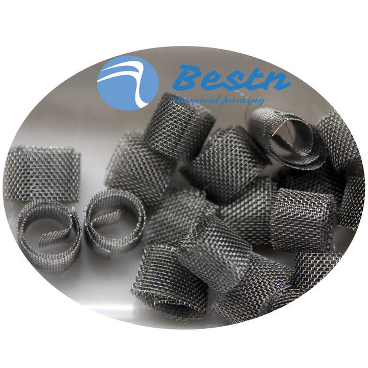 Random Packing Dixon Ring Metallic Laboratory Column Packing Rings 2x2 ...