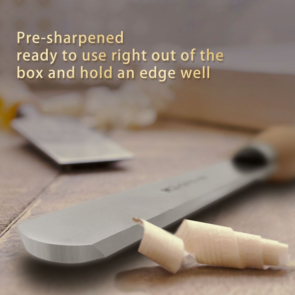 RUIZUAN Round Nose Scraper - M2 Cryogenic High Speed Steel