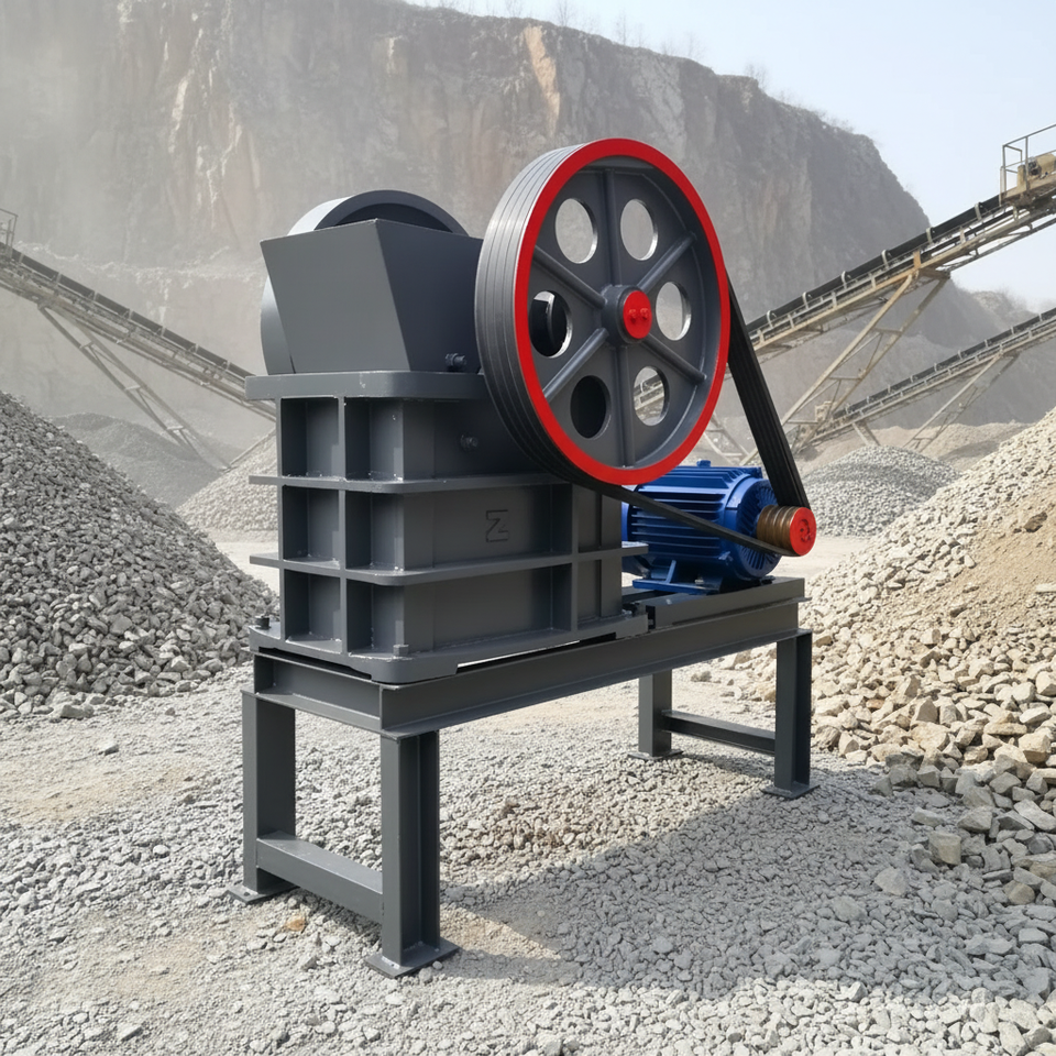Portable 250x400 Jaw Crusher: Small-Scale Rock Crushing Equipment for ...