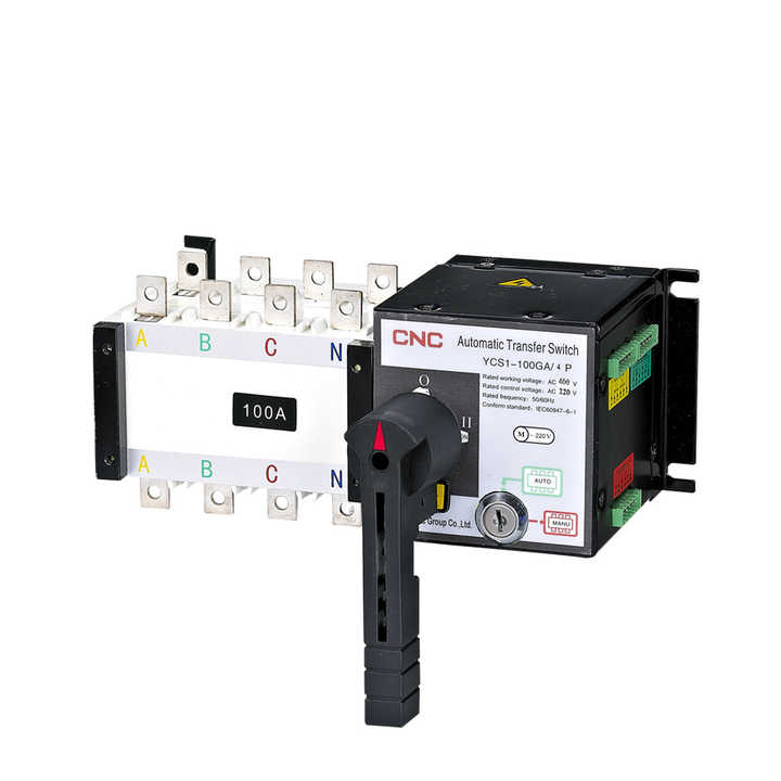 New Type Ats 40 Amp Transfer POLES 3 Phase Automatic Changeover Switch
