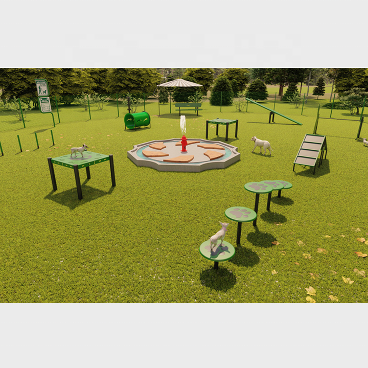 Commercial Outdoor Dog Park Products Puppy Agility Training Equipment ...