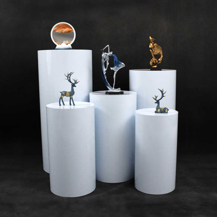 Cylindrical dessert table iron wedding props wedding birthday party ...