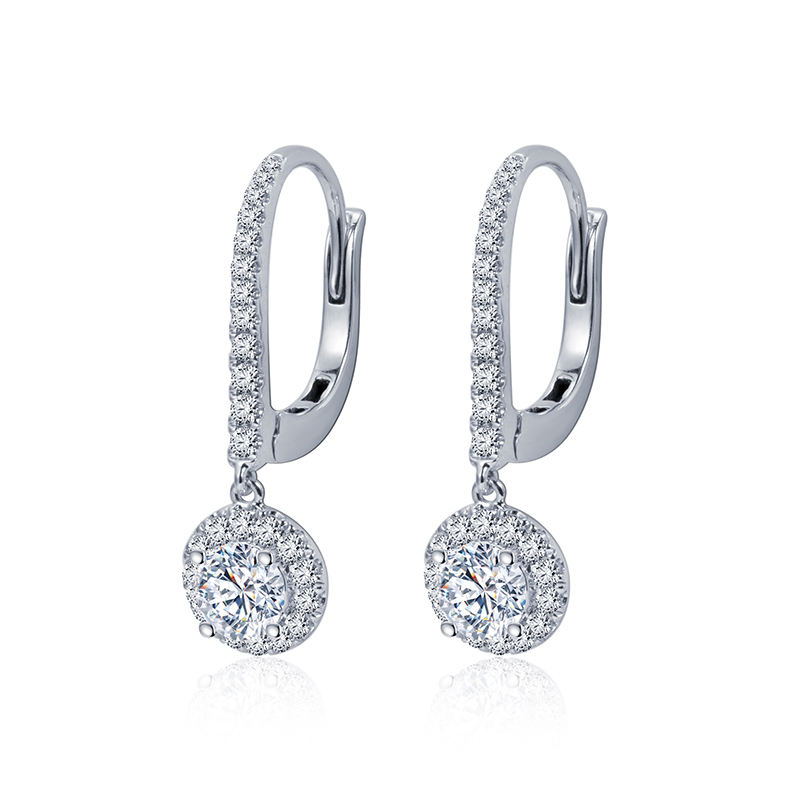 14k Lab Grown Diamond Earrings - Custom Jewelry Designs