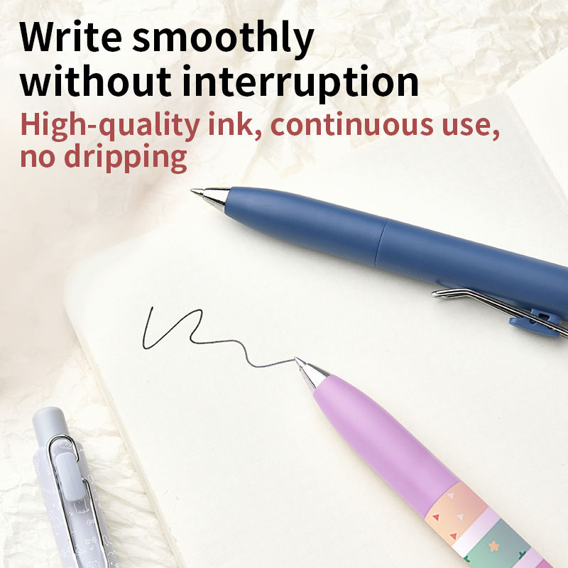 Kawaii Stationery Custom Logo Print Macaron Design Plastic Promotional ...