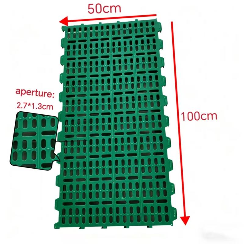 New Double Reinforced Plastic Slat Floor Pallet for Goat Farm 1-Year ...
