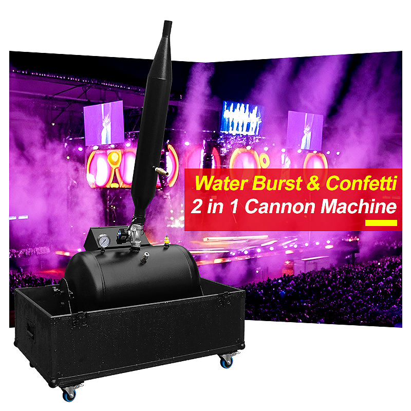 SHTX 2025 Water Cannon Machine with Confetti - DMX Control