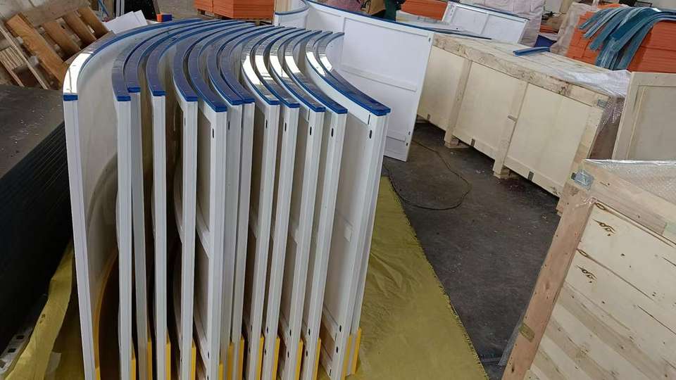 Complete Set Ice Rink Barrier Different Color Hdpe Sheet for Hockey ...