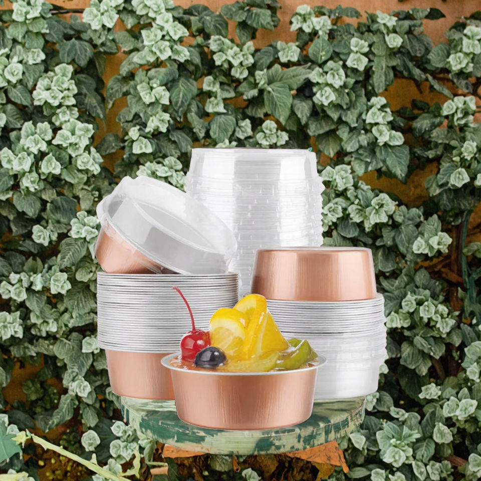 Baking Mold, Pudding Cup, air Fryer, Oven, Aluminum Foil, Cake Cup ...