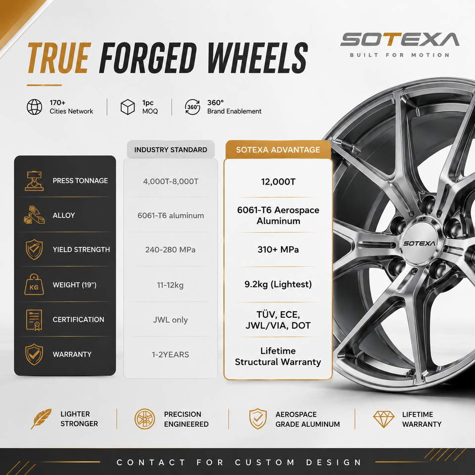 SOTEXA 18/19" Flow Formed Concave Mesh Wheels 5X108 5X112 5X114.3 5X120 ...