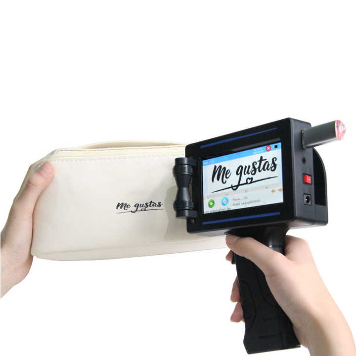 Handheld Inkjet Printing Machine Tin Can Expiry Date Batch Coding ...