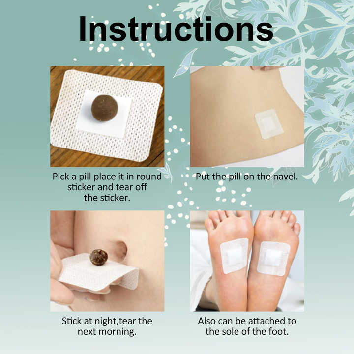 Navel Slimming Detox Patch - Weight Loss Belly Fat Burning