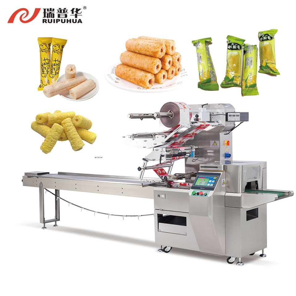 Ruipuhua Automatic Filling Machine for Puffed Food Rice Crackers Rice ...