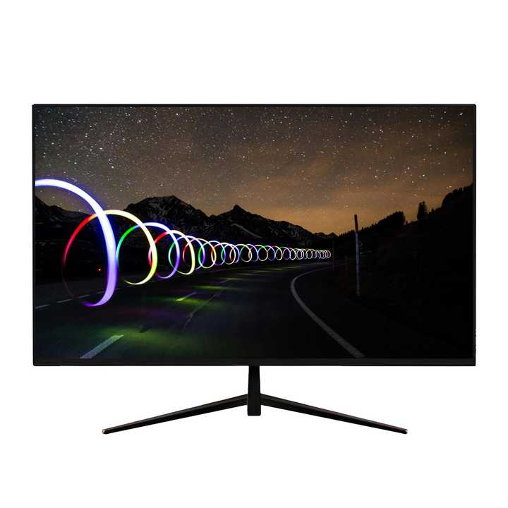 Flat Black New Design 32 Inch 2560*1440 75Hz Refresh Rate IPS Panel ...