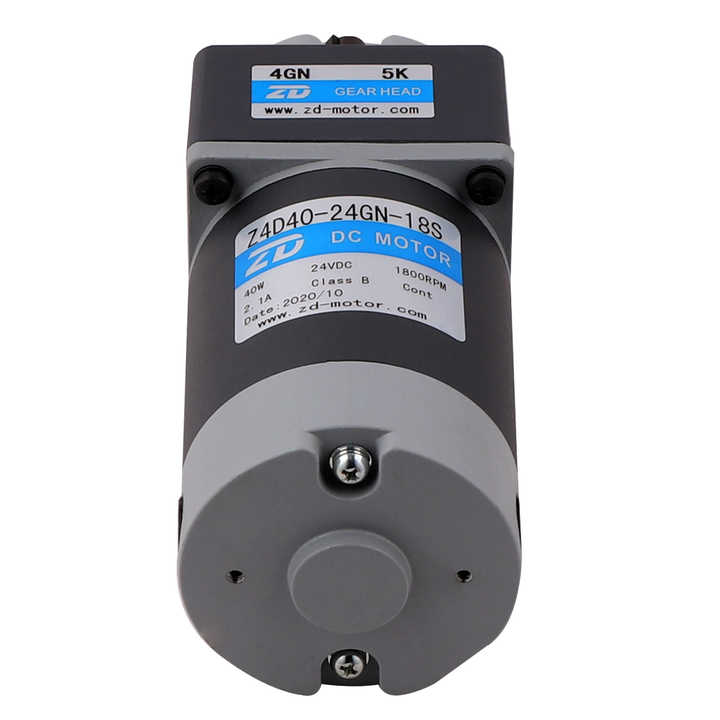 ZD Motor 24V 40W Brushed DC Gear Motor - Precious Metal Brush