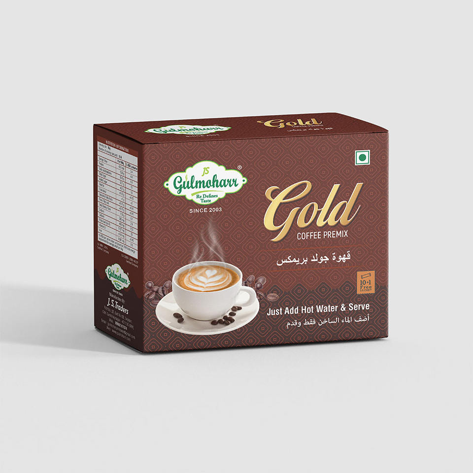 Gulmoharr Gold Milk Tea Premix Health Tea in Sachet Redefining Taste ...