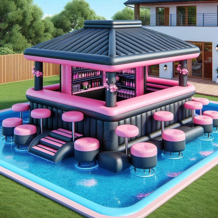 Ejia Inflatable Pool Bar - Durable, Portable, Customizable
