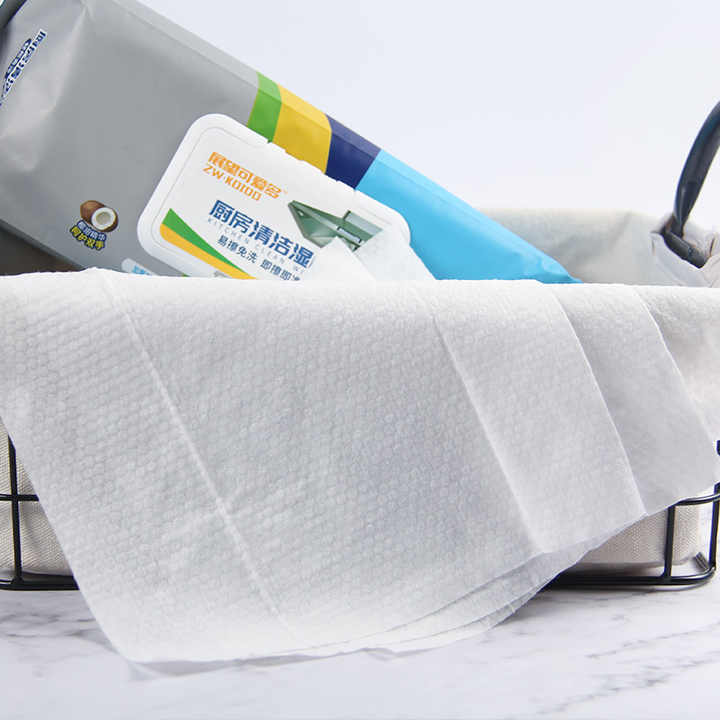 Custom Bamboo Kitchen Paper Towels OEM Disposable Cleaning Wipes in ...