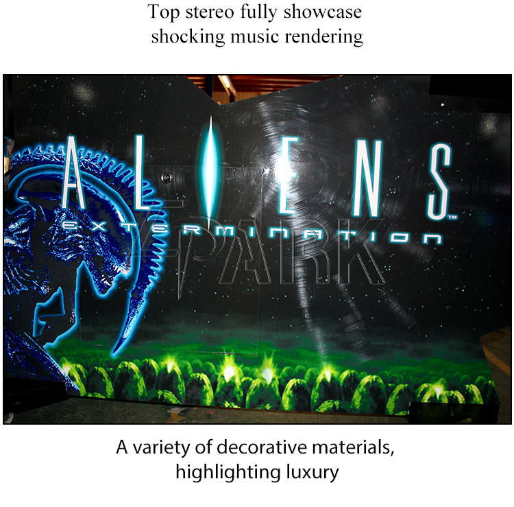 Coin Operated Games Aliens Simulator Shooting Game Machine - One-stop ...