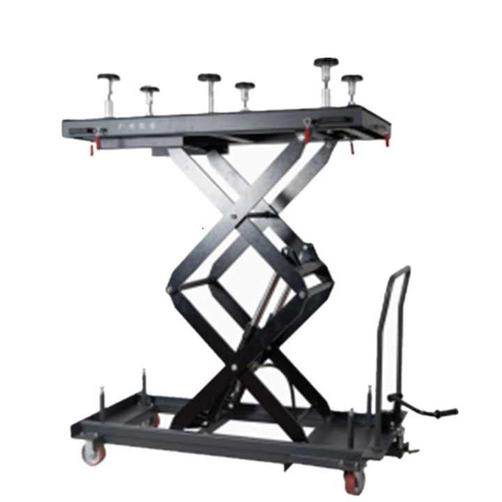 Electric Vehicle Battery Pack Disassembly & Assembly Lift Trolley