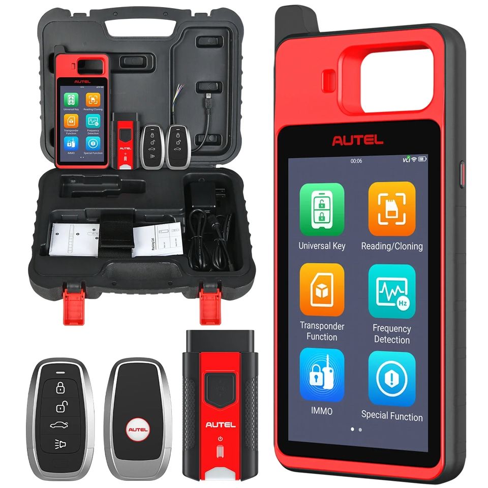 Autel MaxiIM KM100E OBD IMMO Generation Programmer Key Fob Programming ...