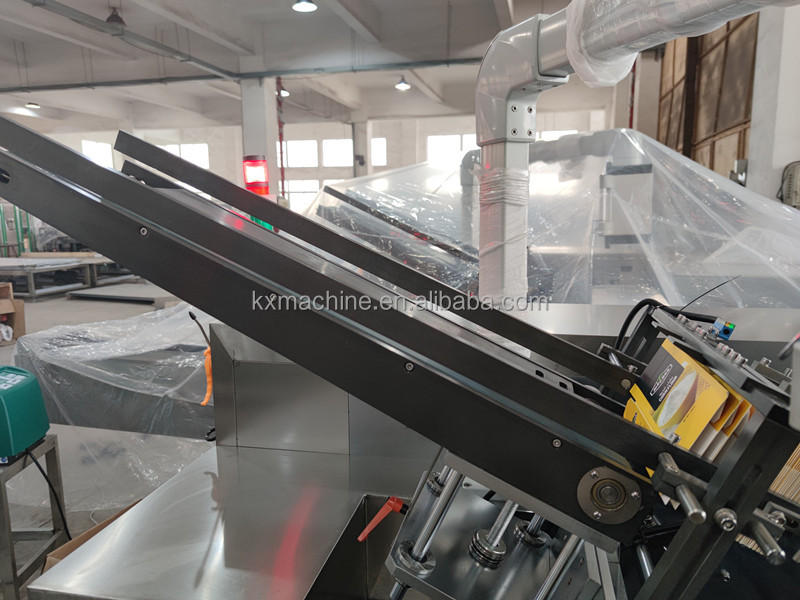 New carton cartoning machine KXZ-130B cookie/biscuit/custard pie ...