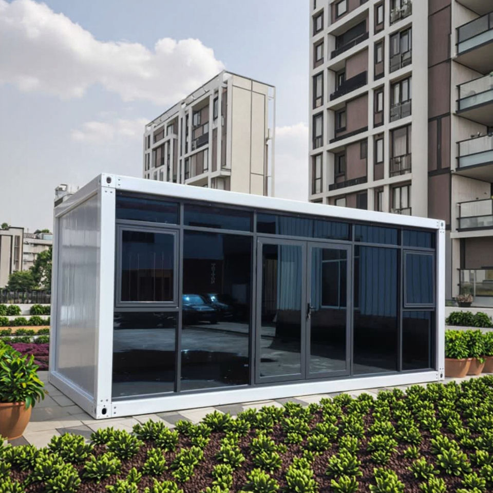 20ft Modular Prefab Shipping Container Flat Pack Home Office Tiny House ...