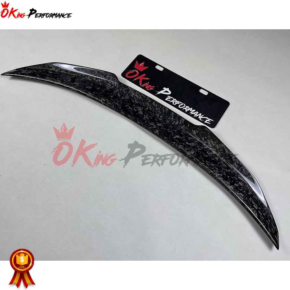 PSM Style Forged Carbon Fiber Rear Wing for BMW M3 M4
