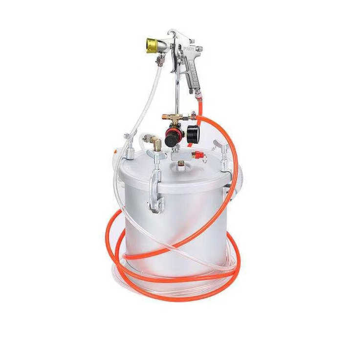 10 Liter Multi-Color Painting Equipment Paint Pressure Tank with Air ...