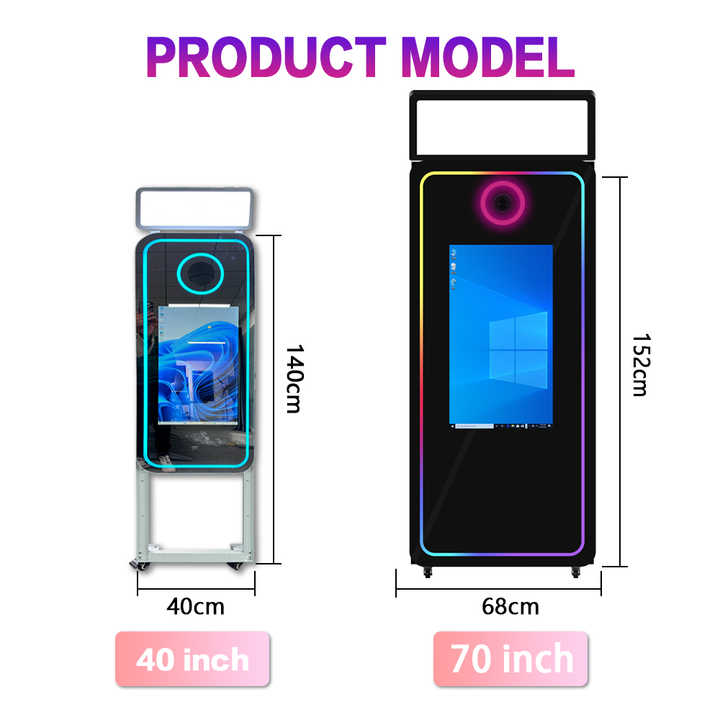 2024 Mirror Selfie Photo Booth Machine - Fun & Creativity