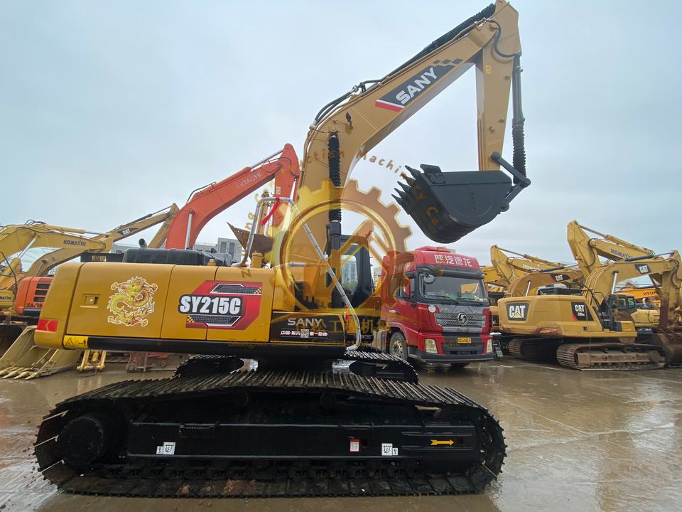 Fuel-efficient and Powerful SANY Excavator for Road Construction Used ...