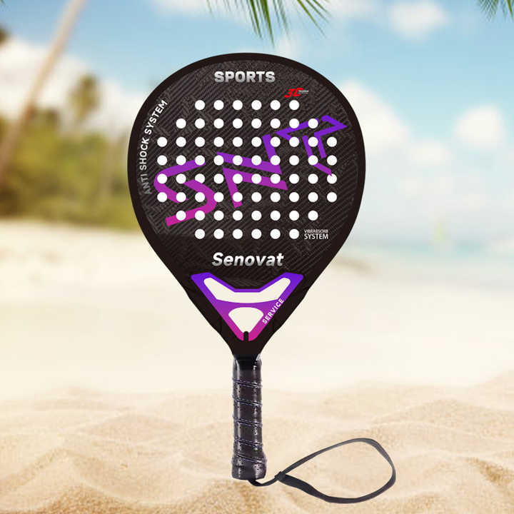 Wholesale Cheap Custom Design 12K Carbon Racket Paddle