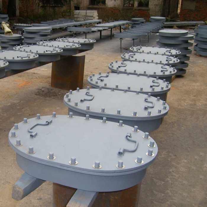 Watertight Rotating Aluminum Manhole Hatch Cover for Ship