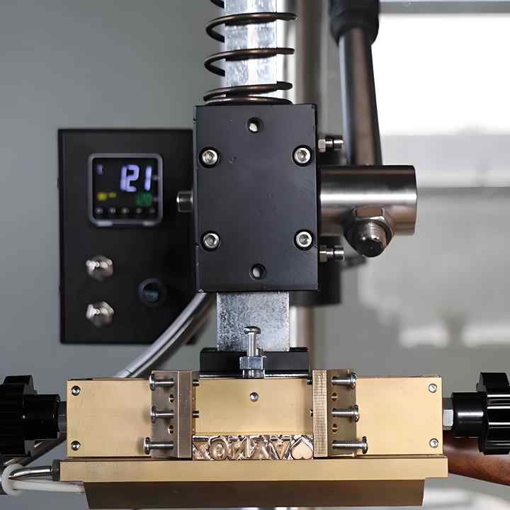 Excellent Leather Letters Hot Stamping Machine Heat Press Leather Hot ...