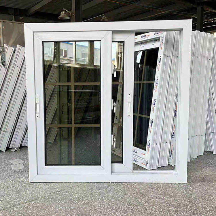 Modern Horizontal Hurricane Impact US Certified UPVC Double Glazed ...