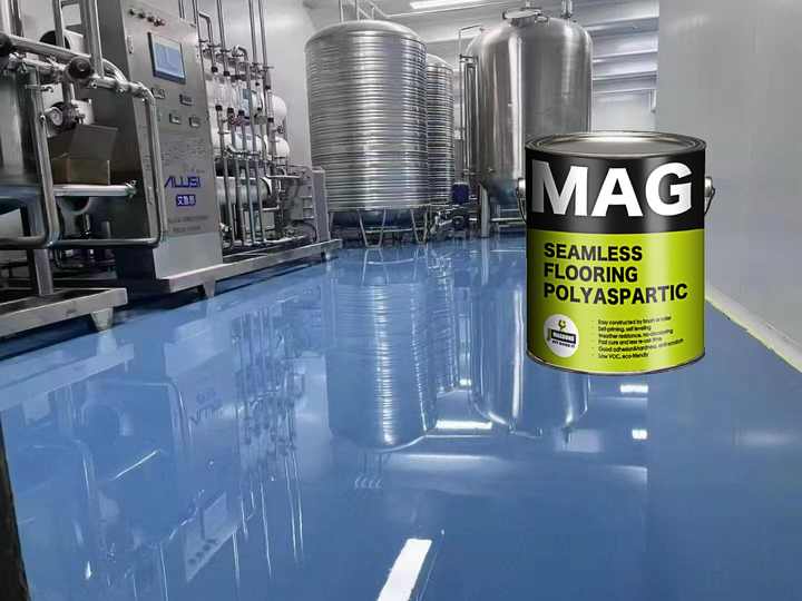Two Component Polyaspartic Polyurea Paint for Industrial Concrete Floor ...
