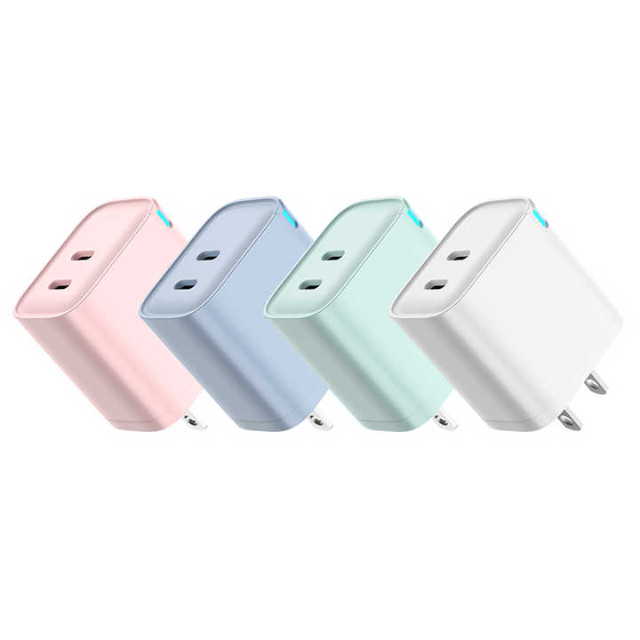 Rainbow Series 20W Dual Type-C Charger Super Fast Charging for Galaxy Z ...
