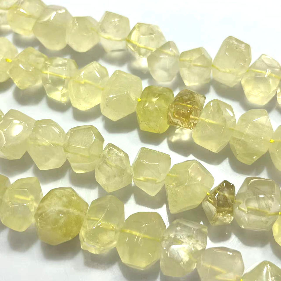 Lemon Crystal 15x20MM Irregular Nugget Shape Quartz Agate Lapis Lazuli ...