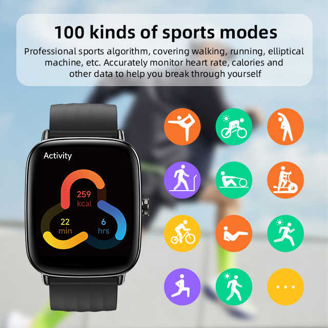 2025 New IDW28 Smart Watch - BT Touchscreen & Health Monitoring