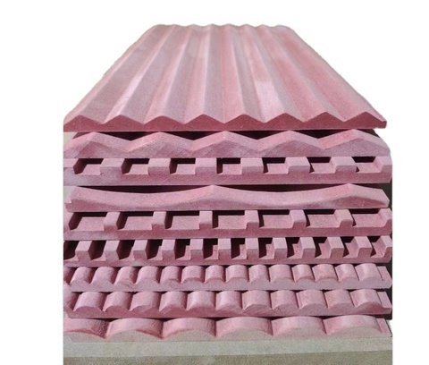 3d Wood Veneer MDF Wave Board wall decor Decorative Flexible Curly ...