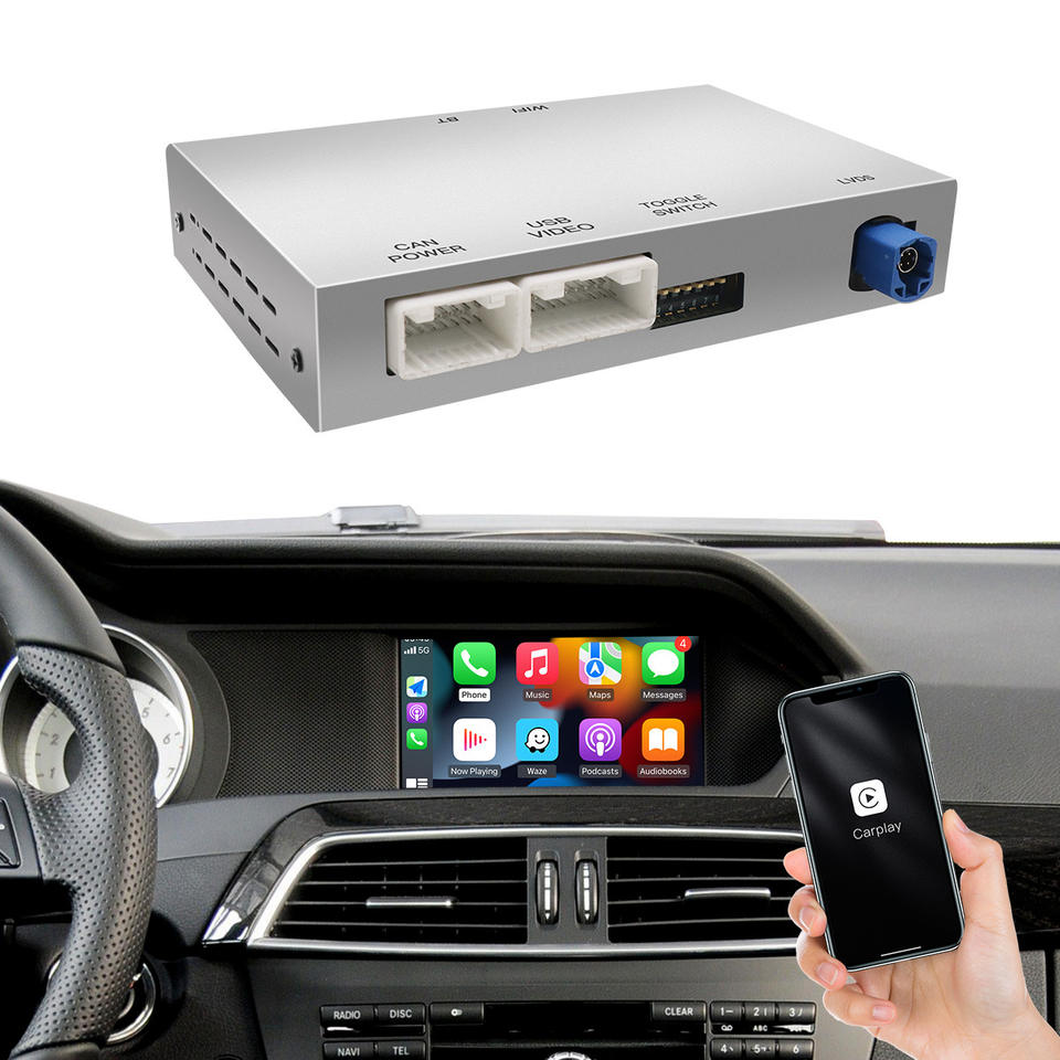 Car Multimedia Wireless CarPlay Interface Module Box for Mercedes Benz ...