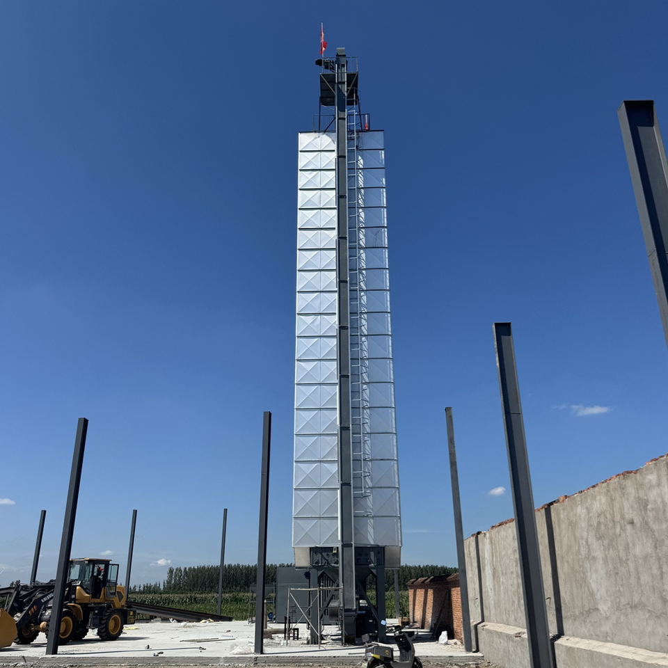 Biomass Fired Grain Storage Dryer Tower 2025 Design Vertical Grain ...