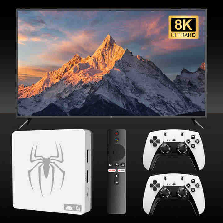 G7 Retro Classic Game Console - 20000+ Games, 4K HD Output