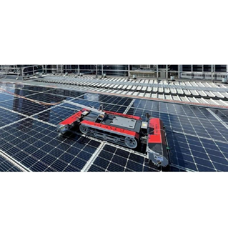 Photovoltaic solar panel cleaning drone equipment machine solar panel ...