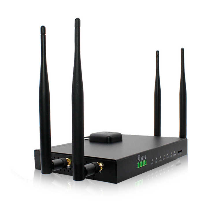 5 Ports Dual Sim Industrial Cellular 4G Router Gsm Modem Industrial Iot ...