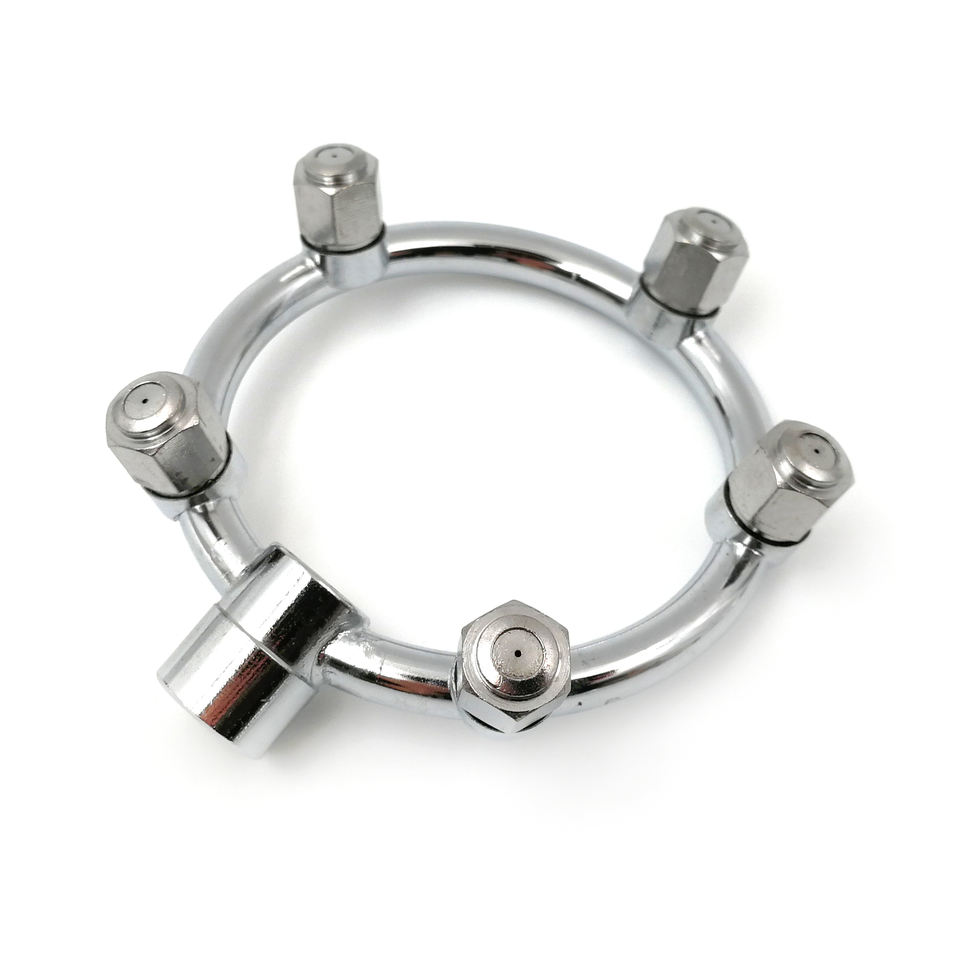 1 YS Quality Stainless Steel Fan Ring with 5 Nozzle Seats