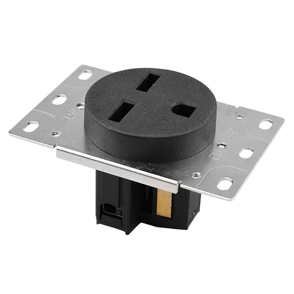 30A Receptacle Panel NEMA 6-30R Flush Mounting Receptacle ETL Listed ...