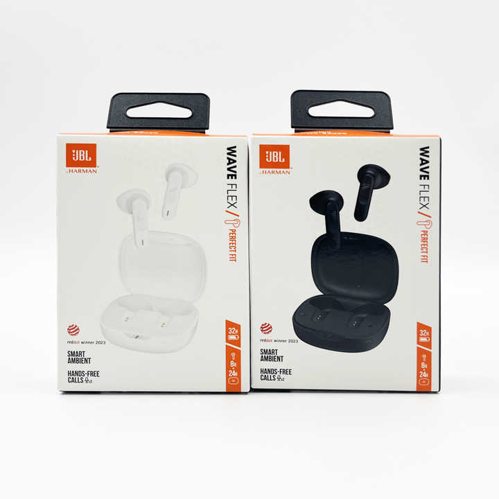 JBL WAVE FLEX Bluetooth Headset - Noise Cancelling & Waterproof