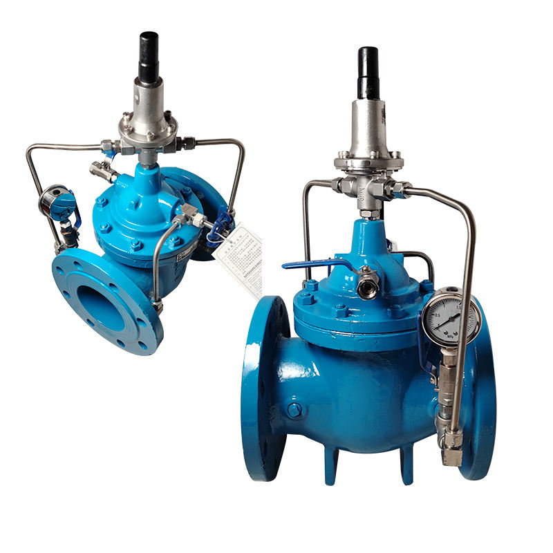 500X-16C- DN80 Pilot Pressure Water Fire Control Valve OEM Customizable ...
